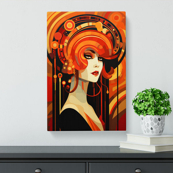 Marlow Home Co. Nouveau Woman Constructivism - Print | Wayfair.co.uk